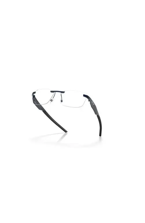 Oakley 55mm Rectangle Rimless Eyeglasses - Blue