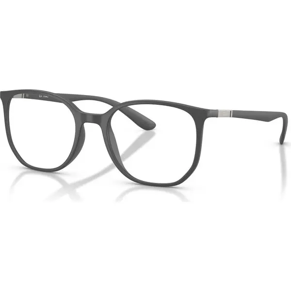Ray-ban 52mm Irregular Eyeglasses - Grey