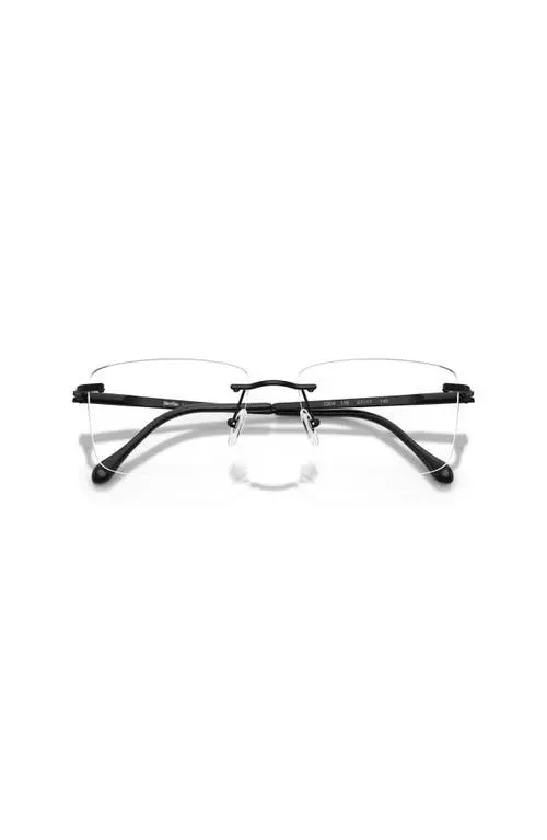 SFEROFLEX 55mm Square Optical Glasses - Black