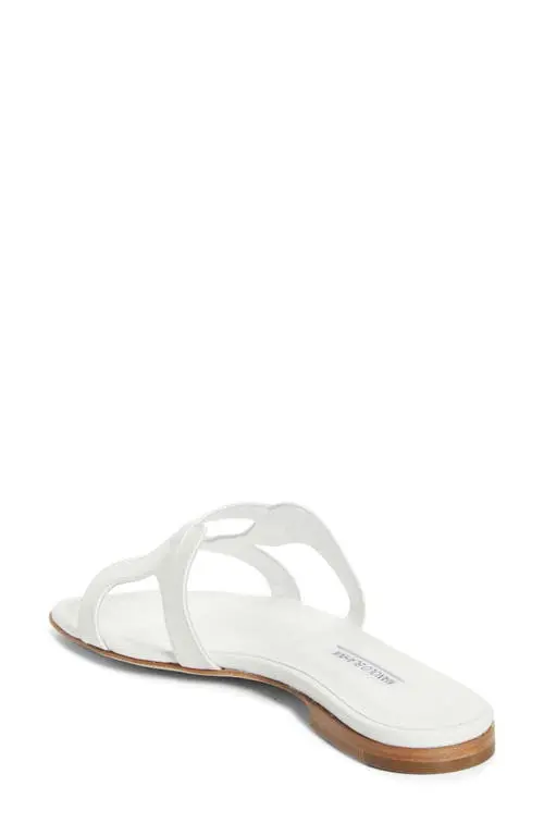 Manolo Blahnik Grellanu Slide Sandal