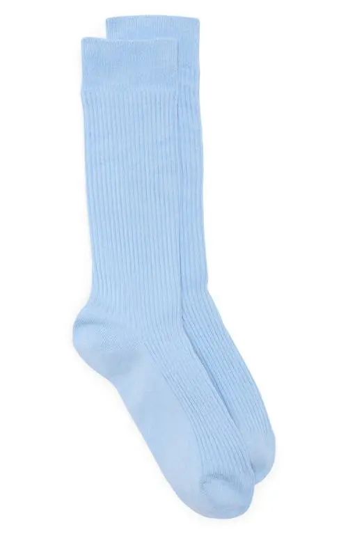 Nordstrom Slouch Dress Socks - Blue Floaty