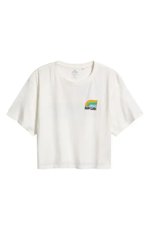 Rip Curl Graphic Cropped T-shirt
