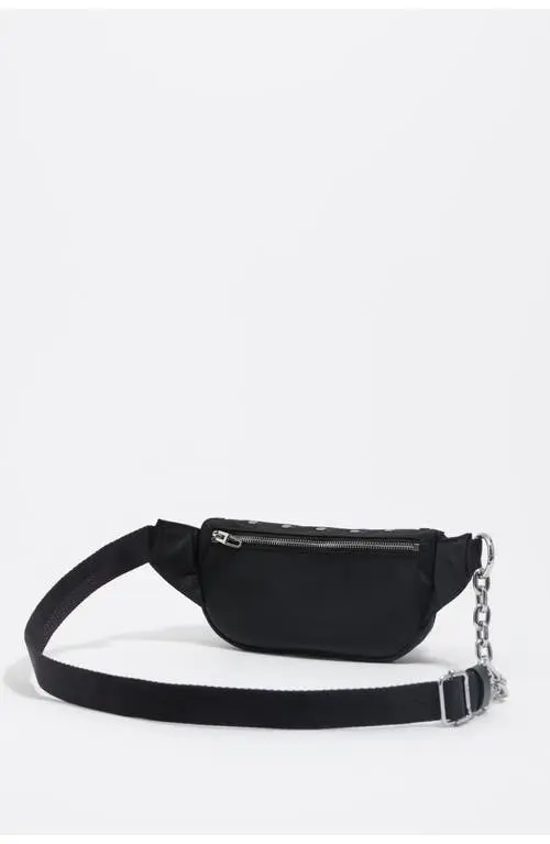 Bimba Y Lola Nylon Bumbag With Chain Strap