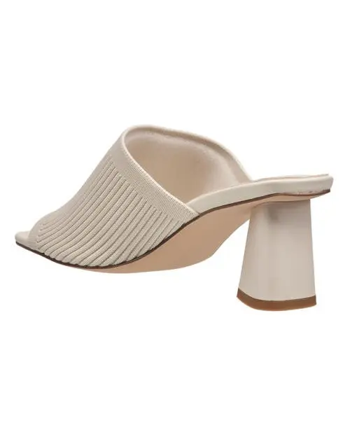 French Connection Styles Knit Stretch Mule - Bone