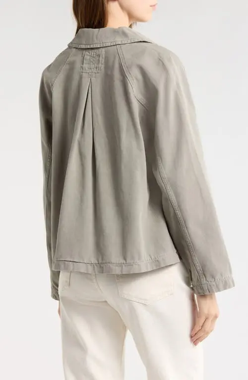 Marine Layer Olivia Crop Cotton Jacket