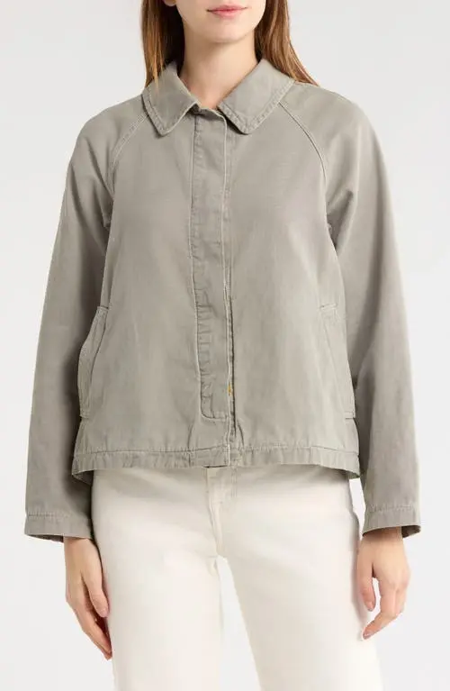 Marine Layer Olivia Crop Cotton Jacket