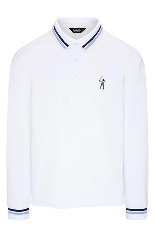 EASTSIDE GOLF Premium Midweight Long Sleeve Polo