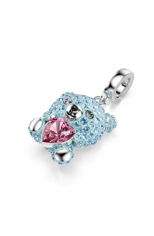 SWAROVSKI Idyllia Crystal Teddy Bear Charm