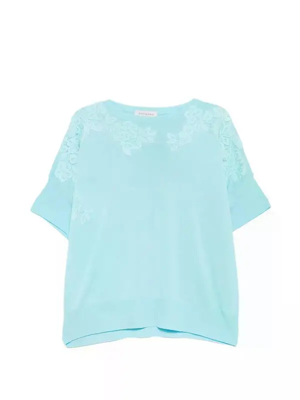 ERMANNO FIRENZE Floral Lace Top