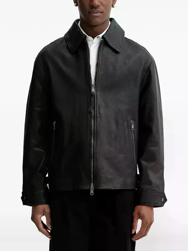 ALLSAINTS Garrison Collared Zip Jacket