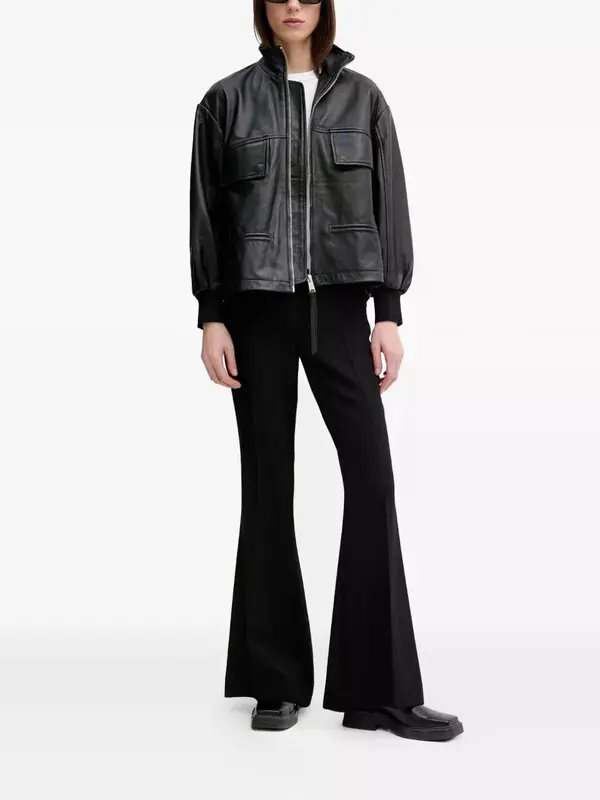 ALLSAINTS Flor Pocket Zip Jacket - Black