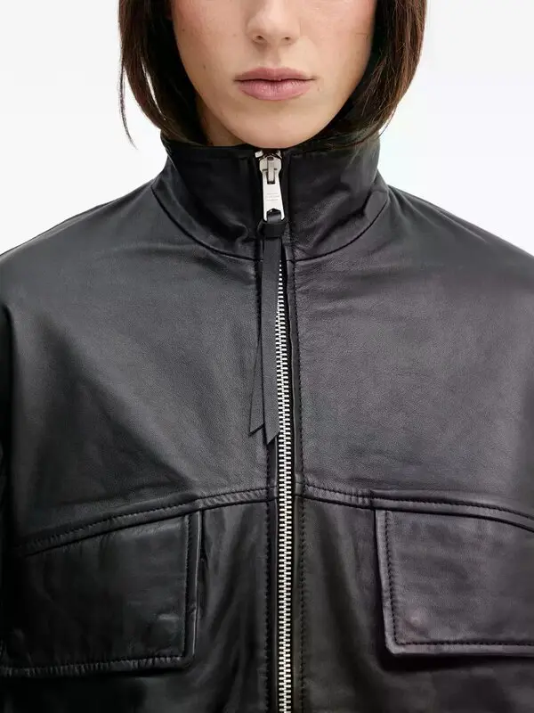ALLSAINTS Flor Pocket Zip Jacket - Black