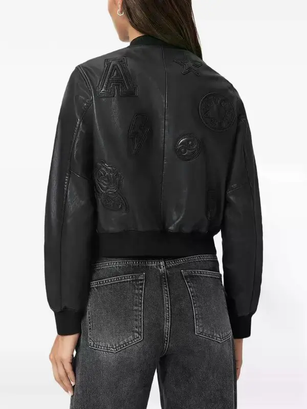 ALLSAINTS Appliquéd Bomber Jacket