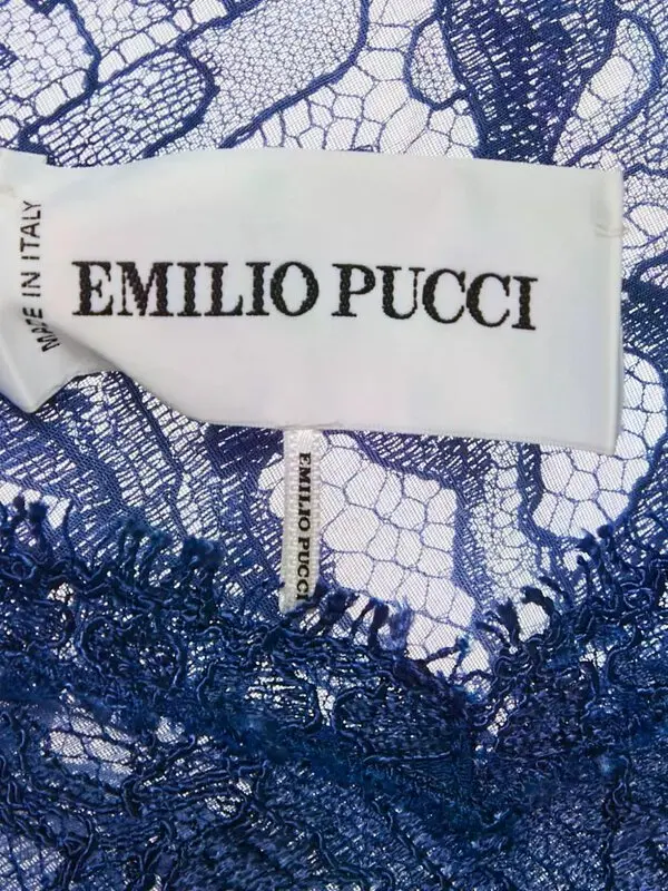 Emilio Pucci Lace Midi Dress