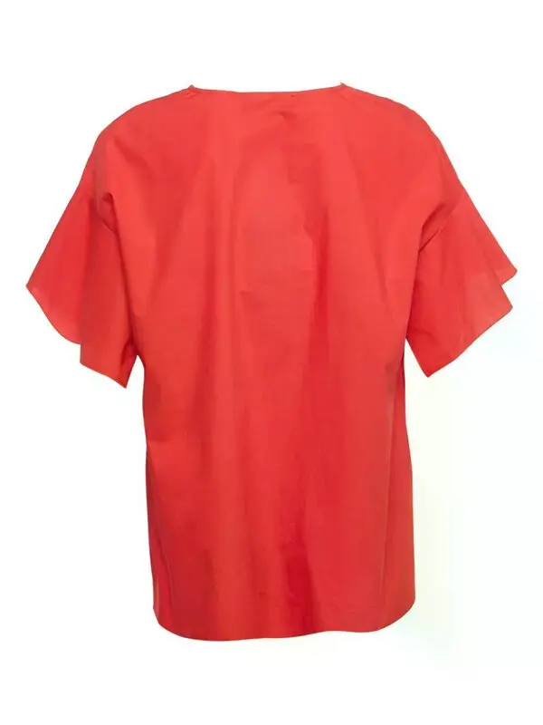 Paule Ka Cotton Embroidery Blouse