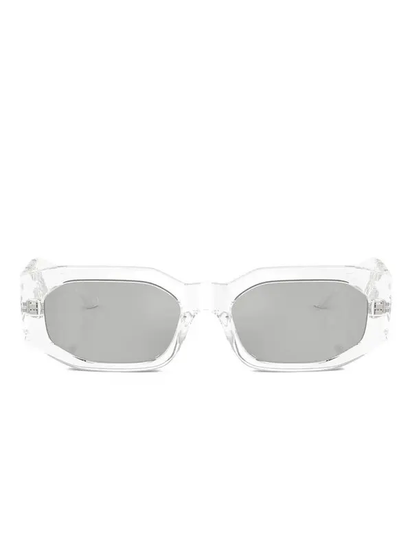 Versace Geometric-frame Sunglasses - White