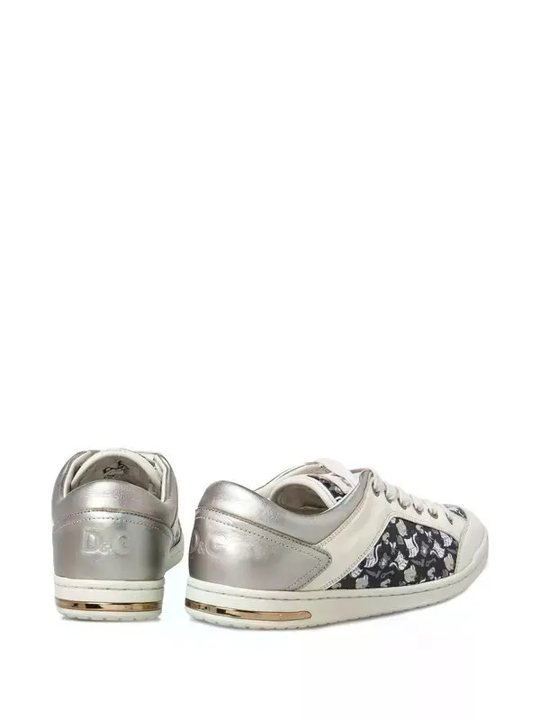 Dolce & Gabbana Panelled Lace-up Sneakers
