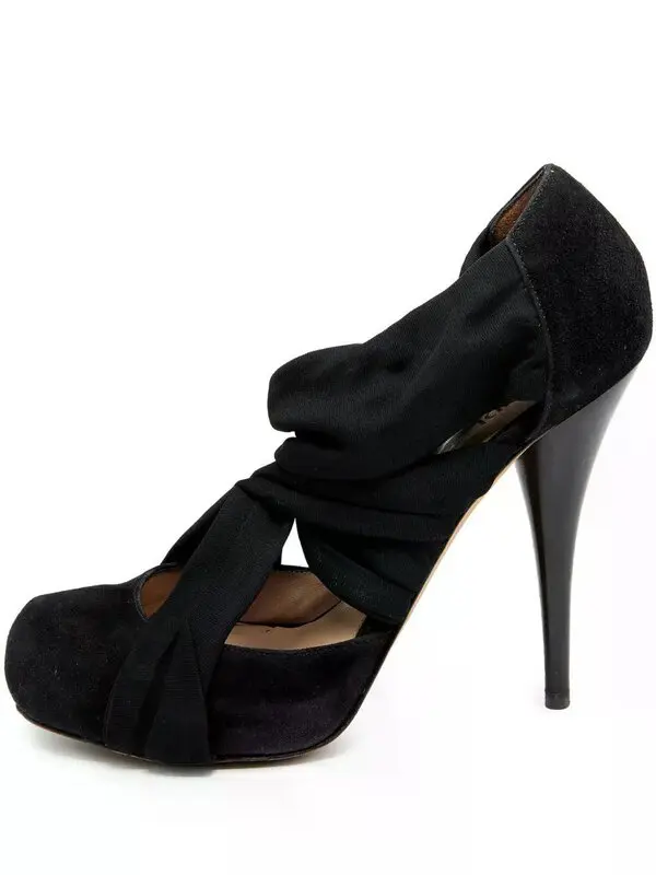 Fendi 125mm Suede Pumps