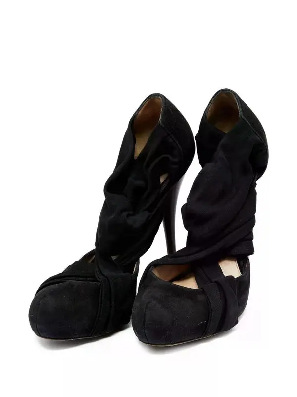 Fendi 125mm Suede Pumps