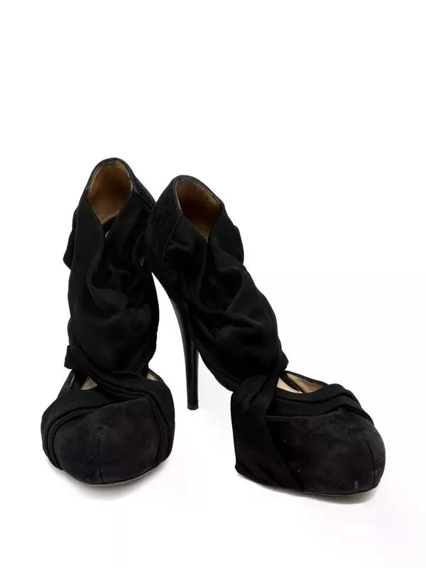 Fendi 125mm Suede Pumps