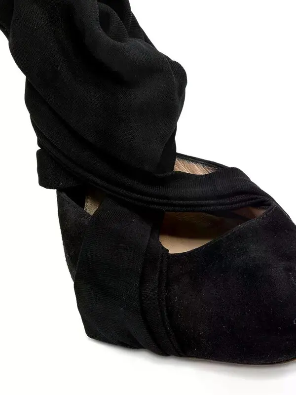 Fendi 125mm Suede Pumps