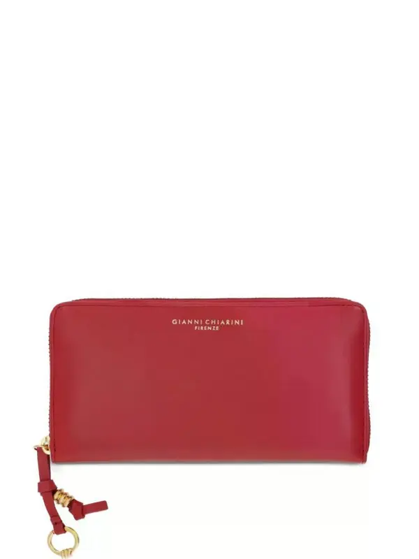 GIANNI CHIARINI Grain Zip Top Wallet