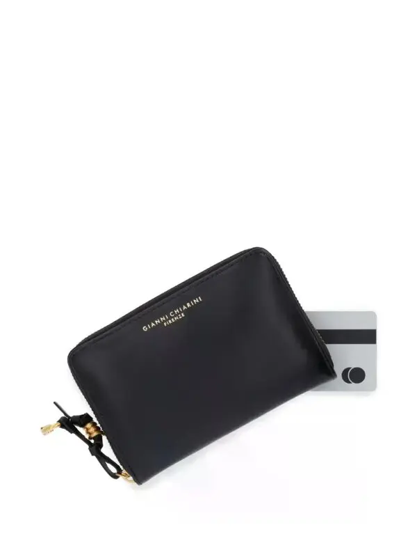 GIANNI CHIARINI Grain Zip Pendant Wallet