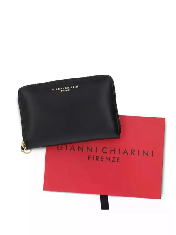 GIANNI CHIARINI Grain Zip Pendant Wallet