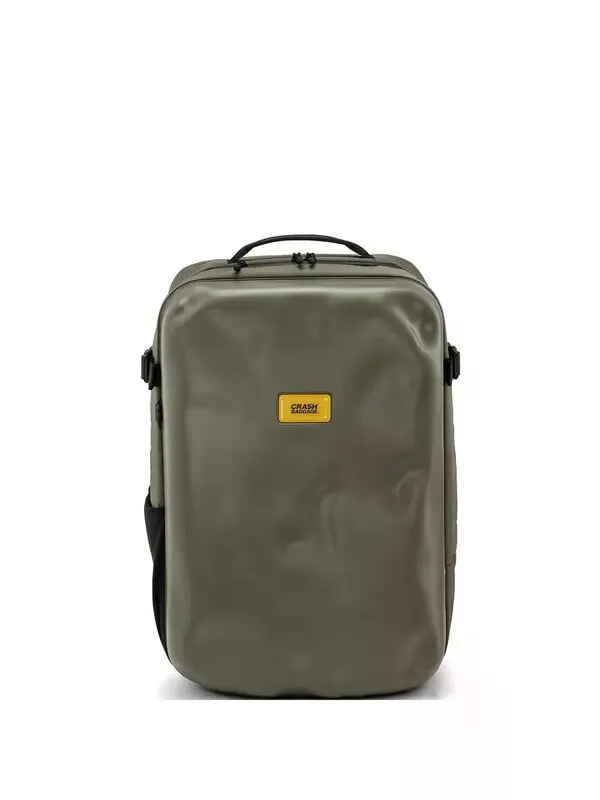 CRASH BAGGAGE Iconic Hard-shell Backpack - Green