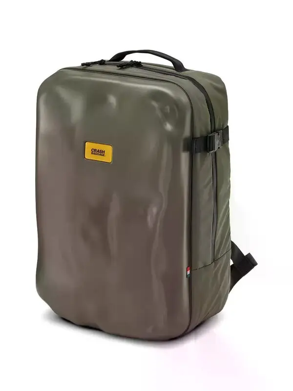 CRASH BAGGAGE Iconic Hard-shell Backpack - Green