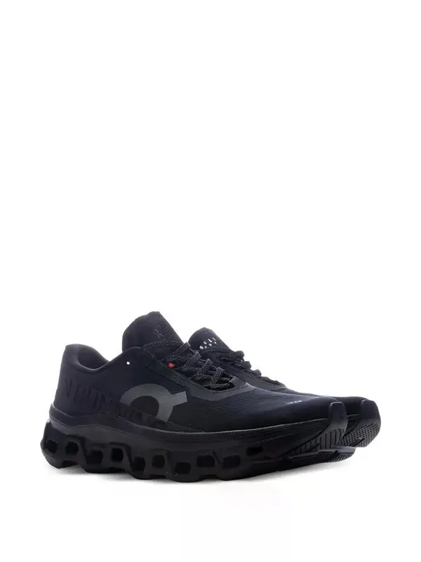 On Cloudmonster 1 Logo Sneakers - Black