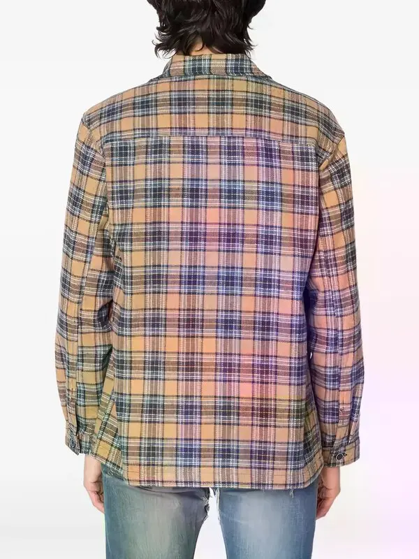 Naked & Famous Denim Work Flap-pocket Flannel Shirt