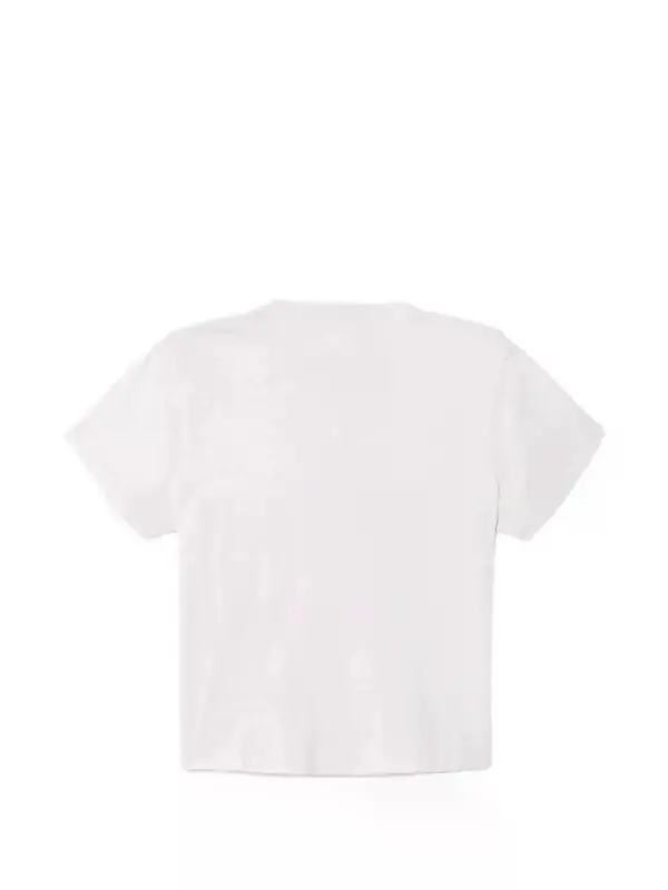 RE/DONE Graphic-print Boxy T-shirt - Neutrals