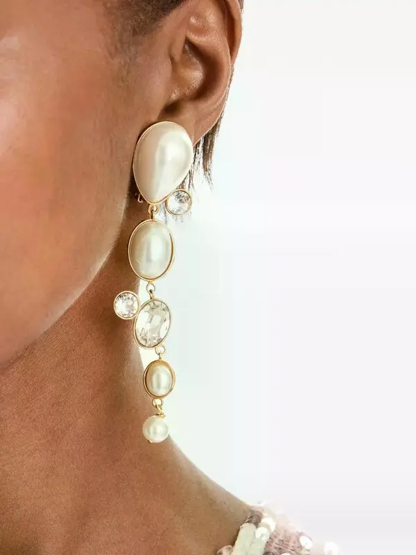 Oscar De La Renta Drop Earrings