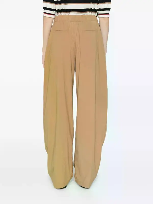 Herno Drawstring Pleated Palazzo Pants