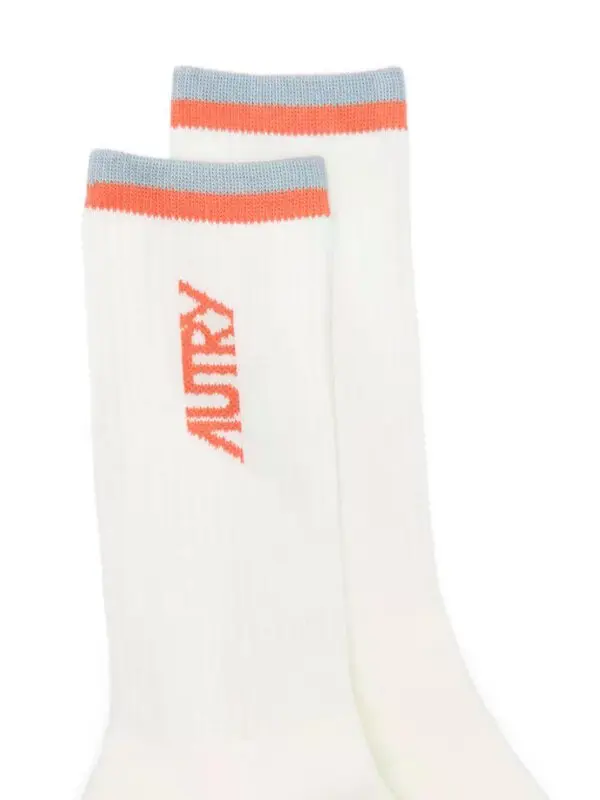 AUTRY Logo-detail Socks