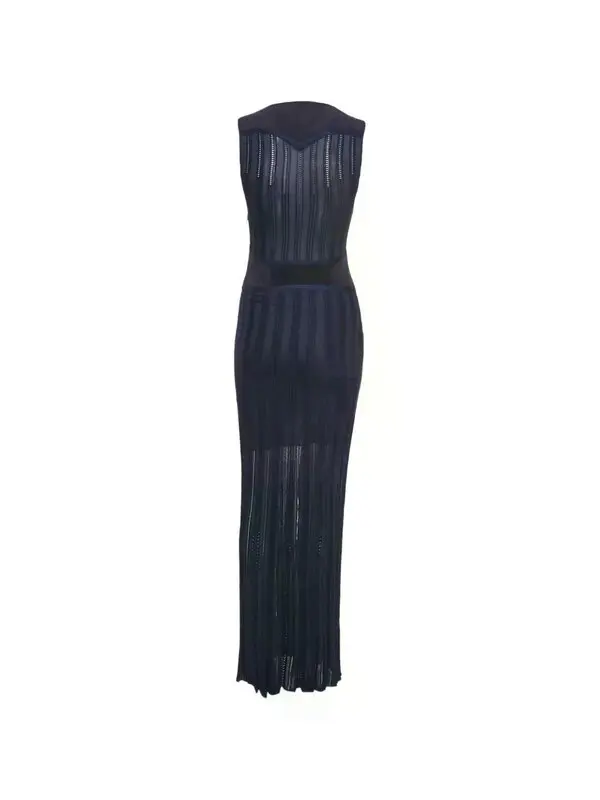 Roberto Cavalli V-neck Maxi Dress
