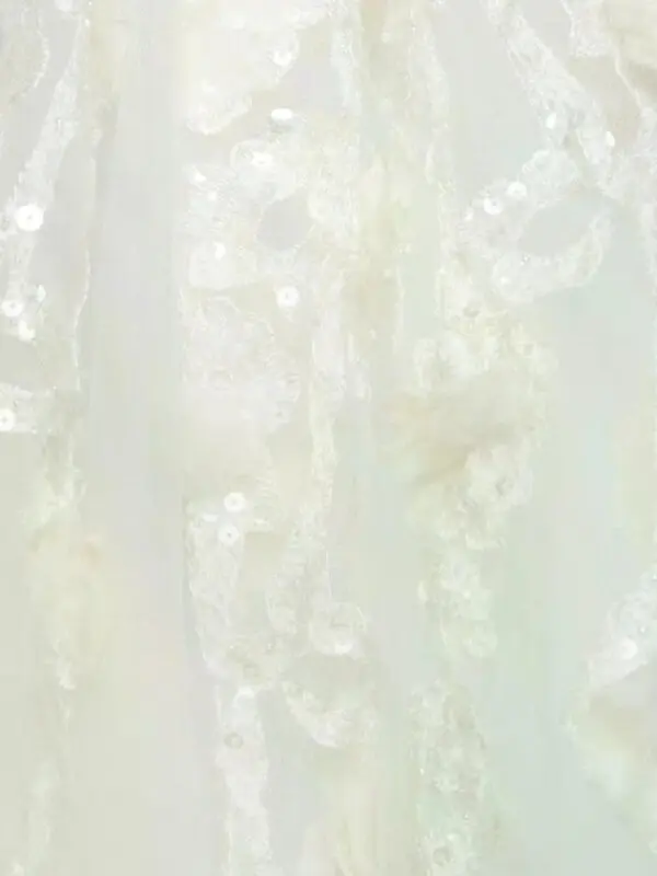 Elie Saab Floral-embroidered Maxi Dress