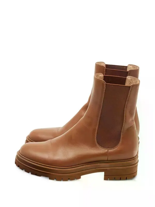 GIANVITO ROSSI Leather Chelsea Boots