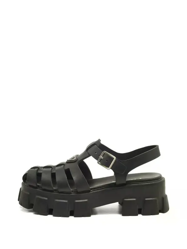 Prada Monolith Platform Sandals