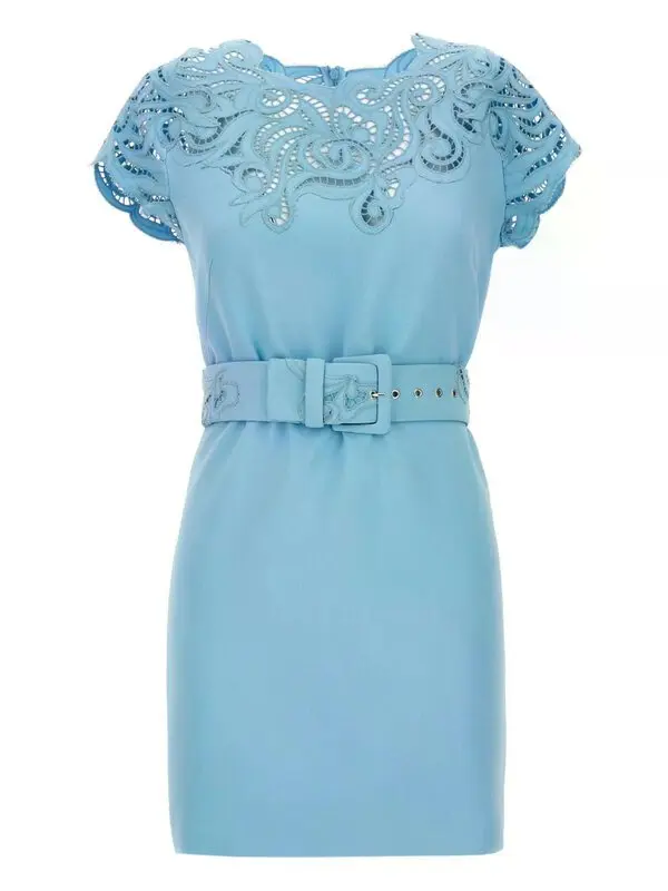 Ermanno Scervino Embroidered Mini Dress