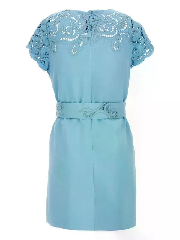 Ermanno Scervino Embroidered Mini Dress