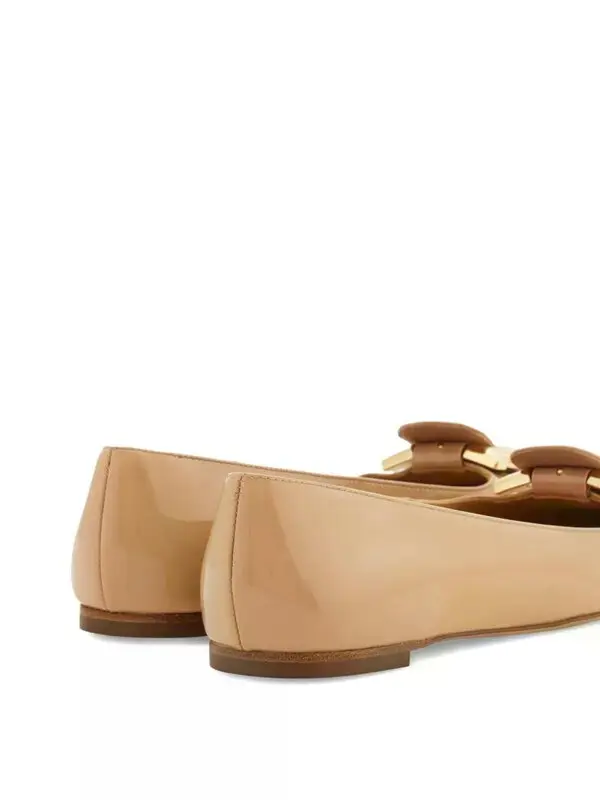 FERRAGAMO Gancini-strap Ballet Flats