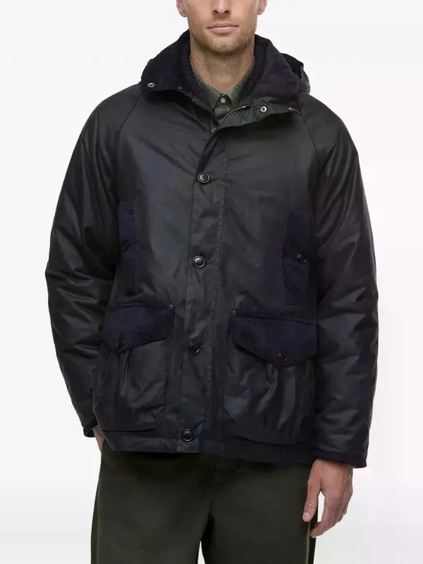 Barbour Beaufort Hooded Jacket - Blue
