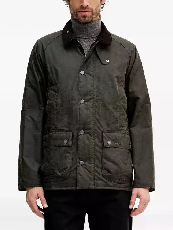 Barbour Buttoned Jacket - Green
