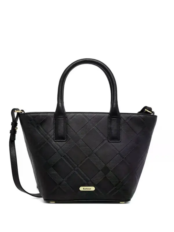 Barbour Deboss Quilted Tote Bag