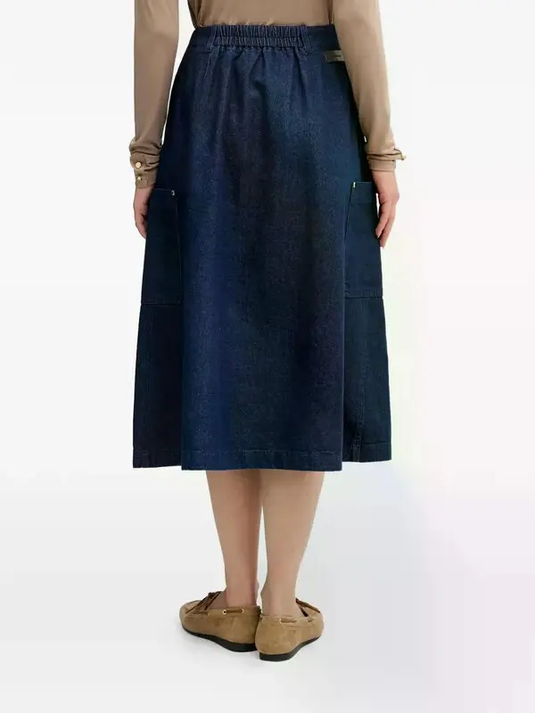 Barbour Saima D-ring Pocket Midi Skirt