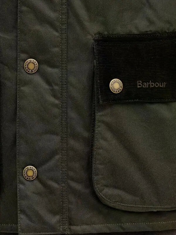 Barbour Cordhill Corduroy-pocket Jacket - Green