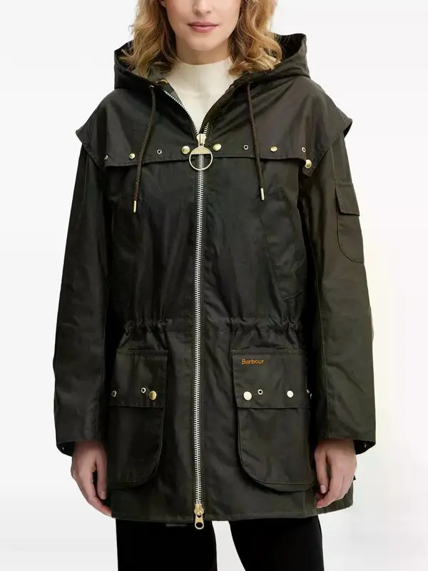 Barbour Drawstring Hooded Jacket