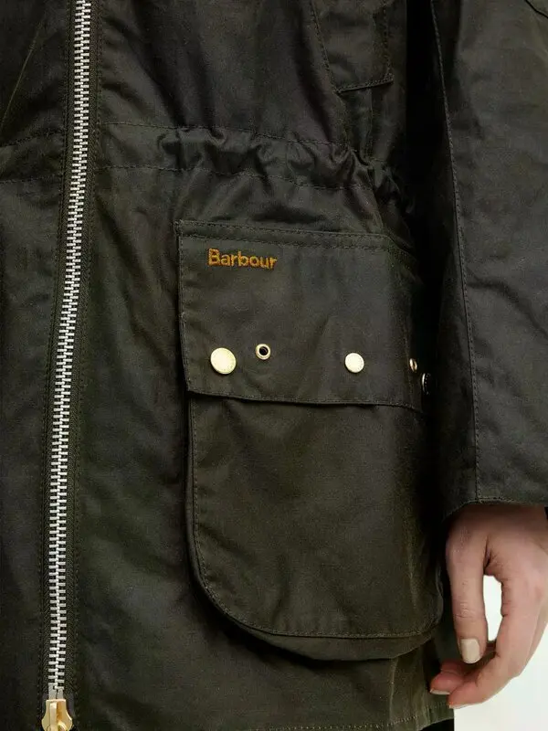 Barbour Drawstring Hooded Jacket